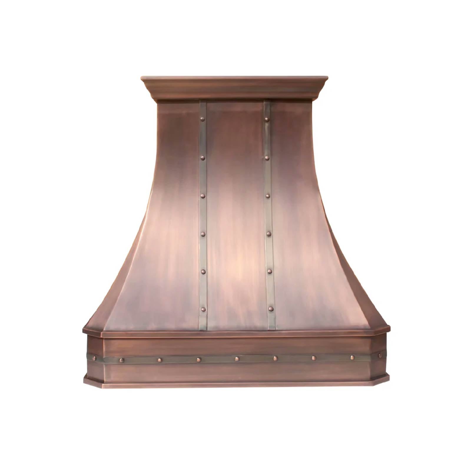 Akicon Custom Handcrafted Copper Range Hood - AKH712C-C