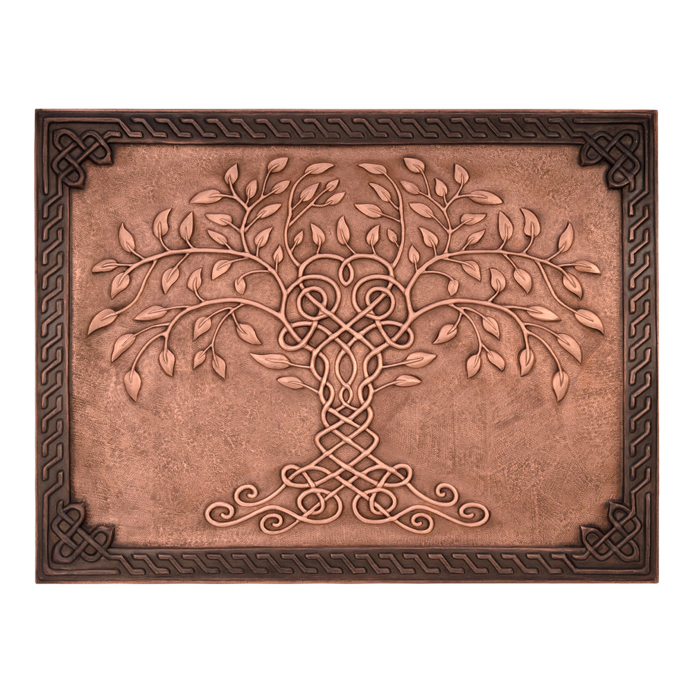 Akicon Tree of Life Custom Copper Handmade Wall Decor Copper Kitchen B