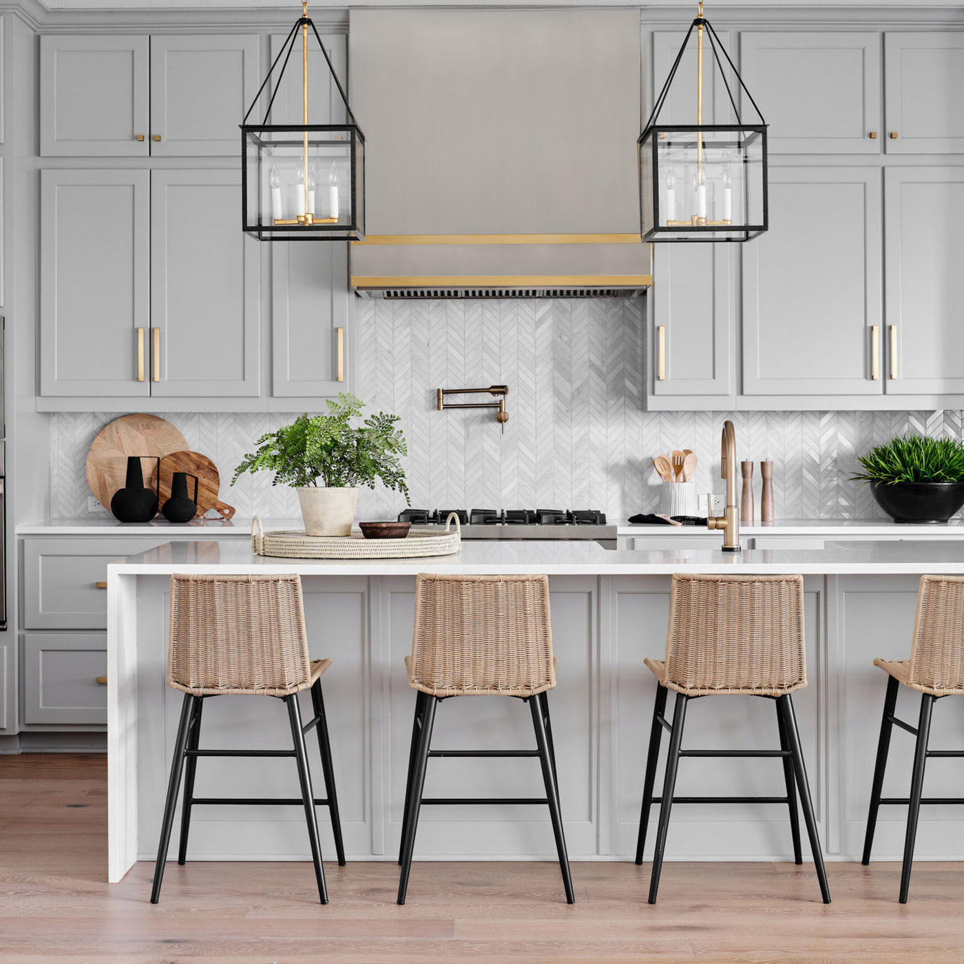 Akicon Range Hood 30", Ultra Quite Stainless Steel Kitchen Hood Two St