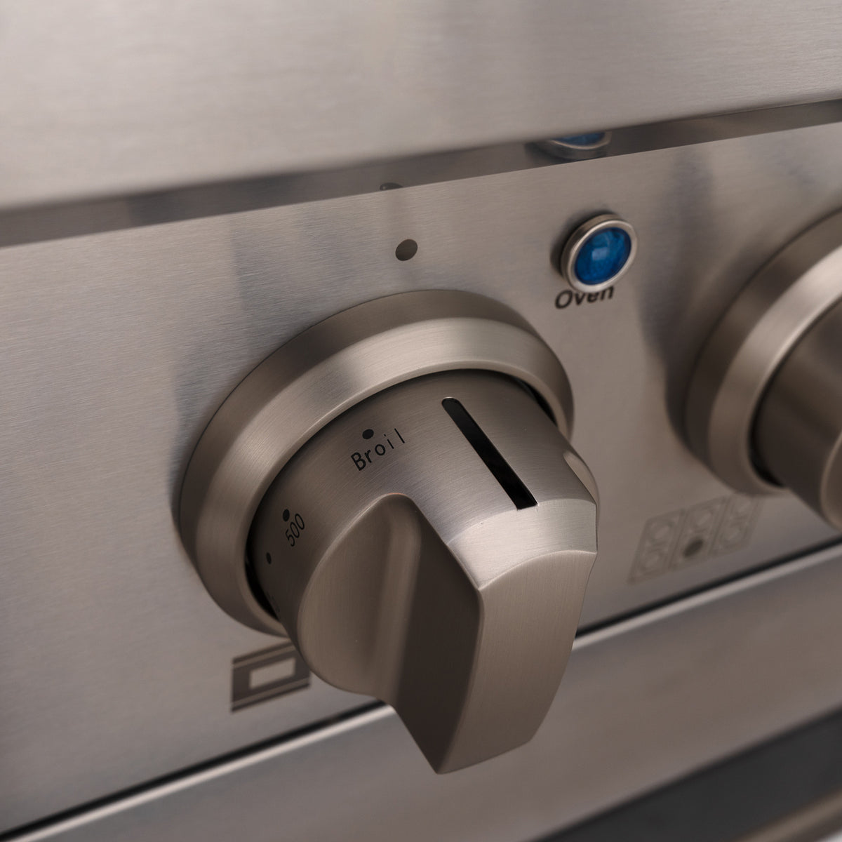 36" Slide-in Freestanding Professional Style Gas Range with 5.2 Cu. Ft