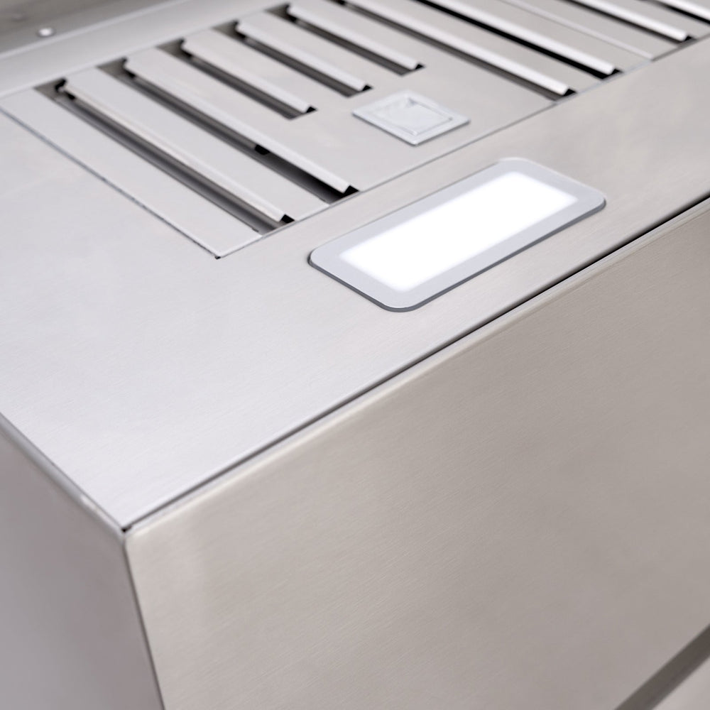 Akicon 36" Stainless Steel Wall Mount Range Hood, 3 Stacks Kitchen Hood ...