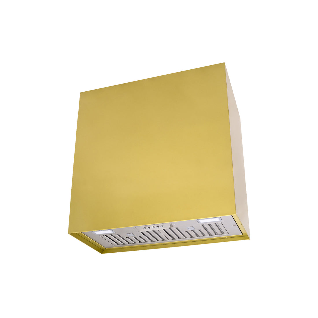 Akicon 30" Stainless Steel Wall Mount Range Hood Modern Box with 600 ...