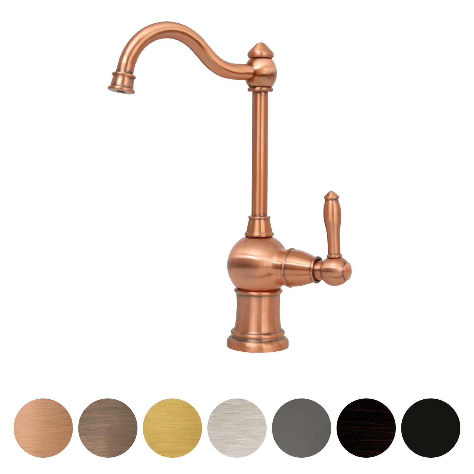One-Handle Copper Drinking Water Filter Faucet for Instant Hot Water T
