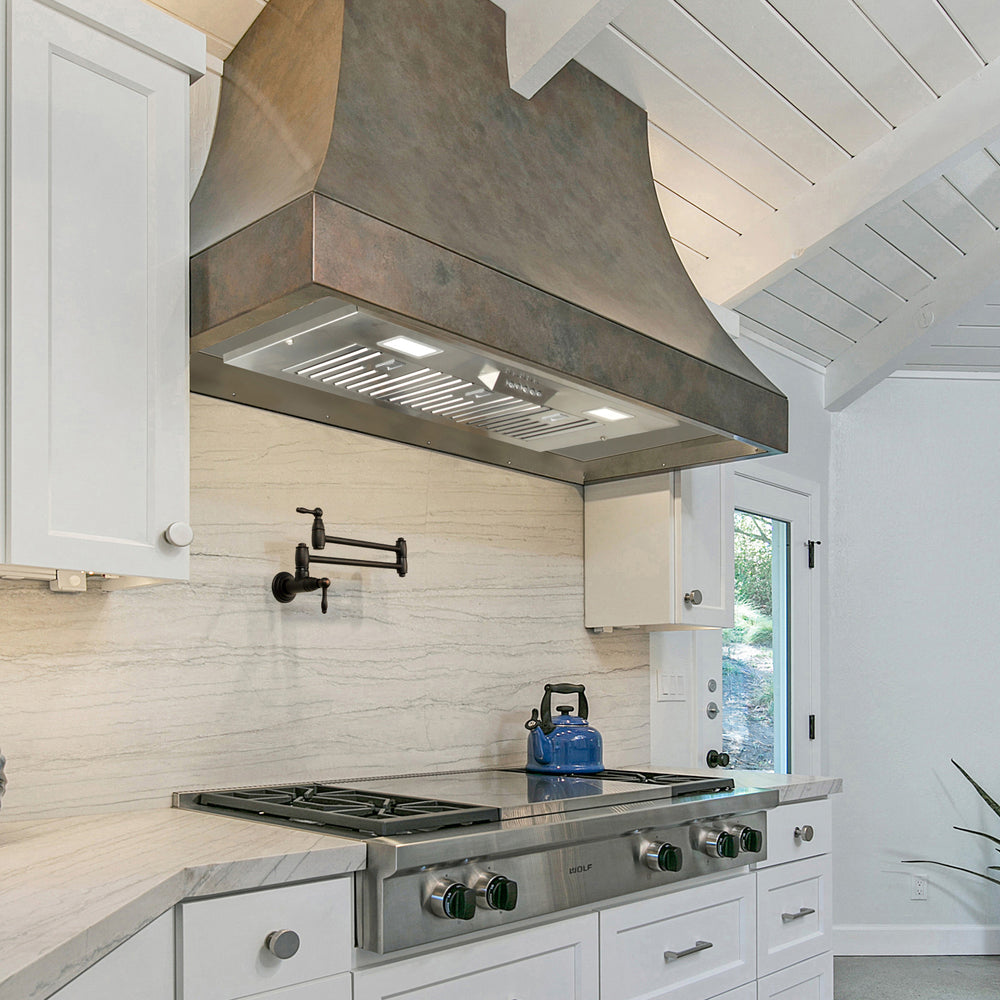36“ Range Hood Insert, 600 CFM Built-in Stainless Steel Kitchen Hood w